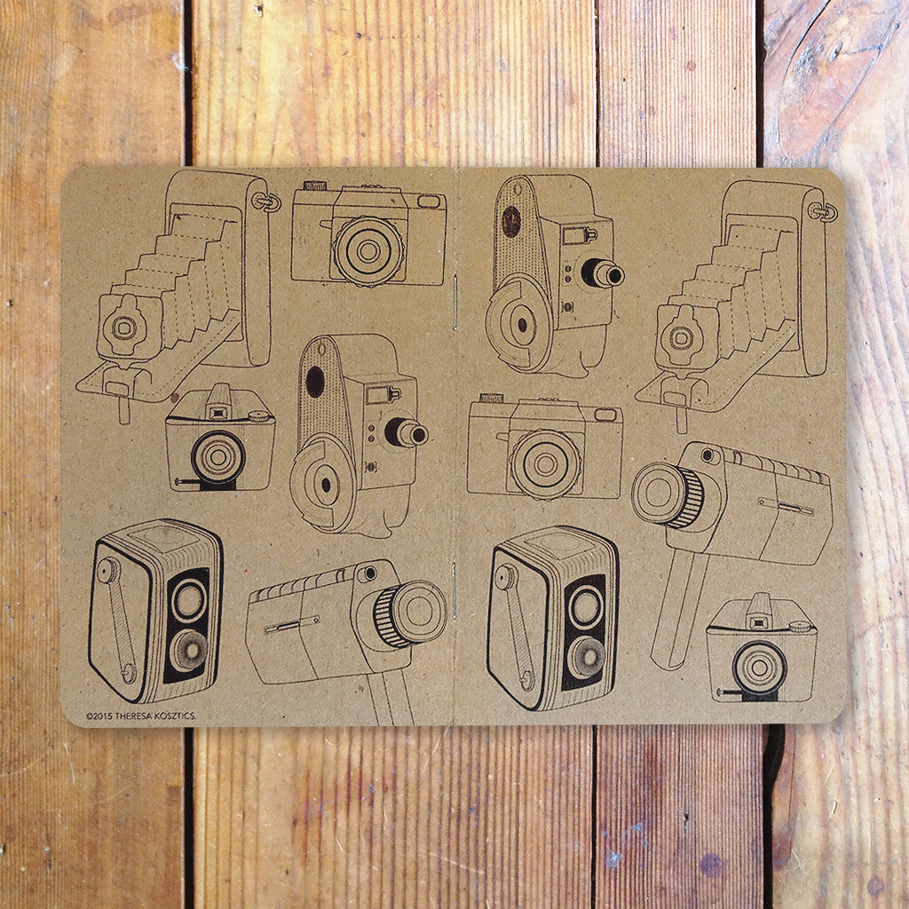 Cameras Galore Pocket Notebook – The Otter Bureau